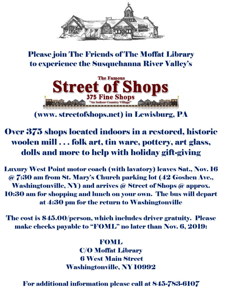 The Famous Street of Shops | Moffat Library